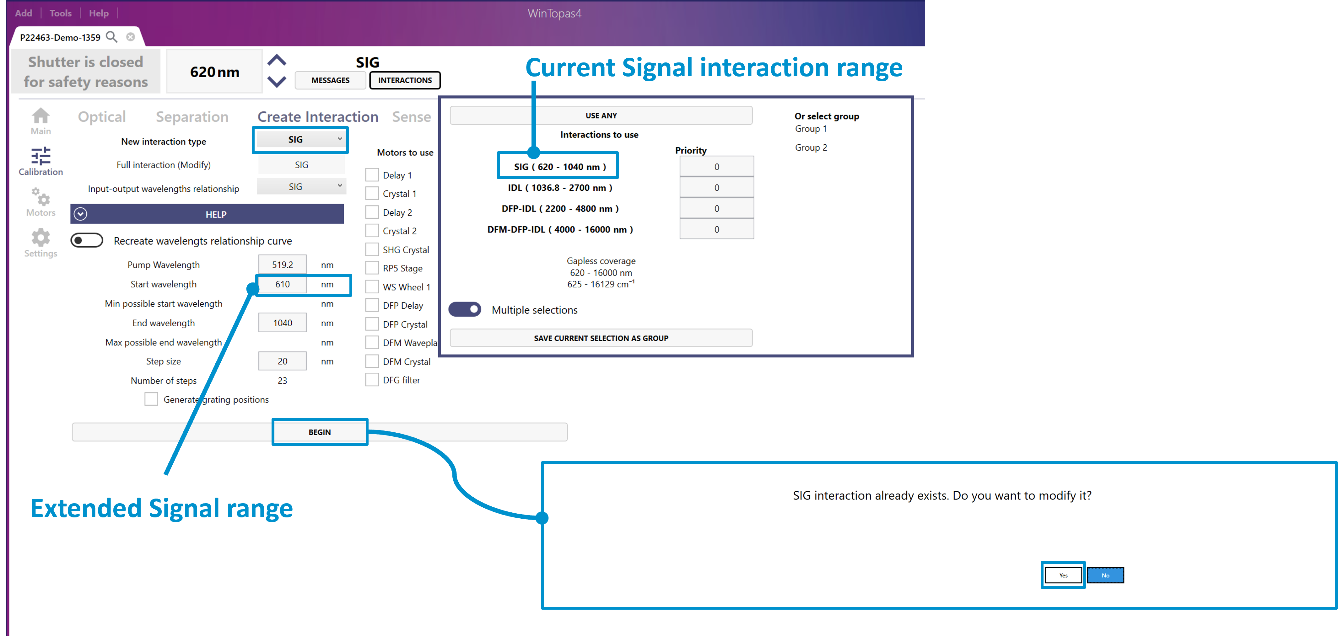 Modification - WinTopas4